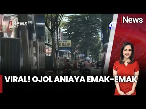 Viral Driver Ojol Tendang Emak-Emak Tak Terima Ditegur Lawan Arah, Pelaku Nangis Ditangkap Polisi