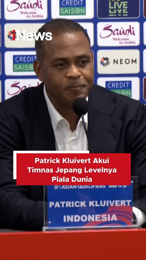 Patrick Kluivert Akui Timnas Jepang Levelnya Piala Dunia