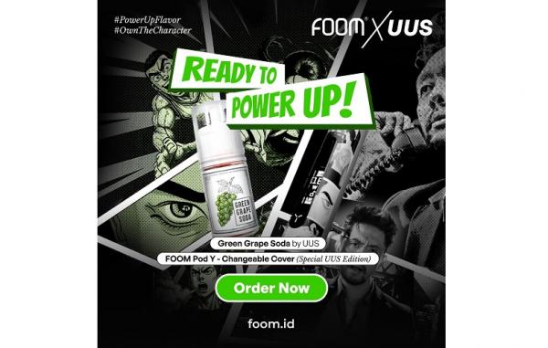 FOOM Pod Y Changeable Cover UUS Sudah Tersedia, Begini Cara Mendapatkannya