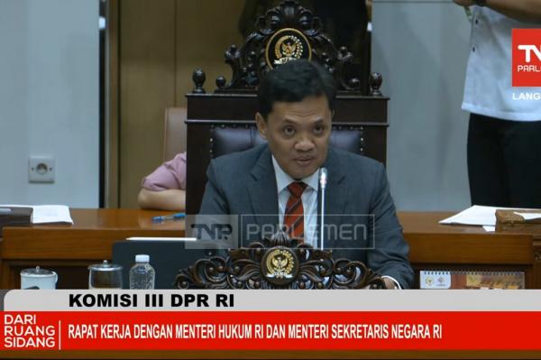 Komisi III DPR Bentuk Panja Bahas Revisi KUHAP, Habiburokhman Ketua