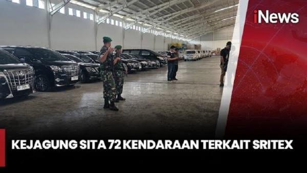 Penampakan 72 Mobil yang Disita Kejagung terkait Kasus Korupsi Kredit Sritex