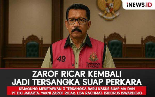 Infografis Zarof Ricar Kembali Jadi Tersangka Suap Perkara