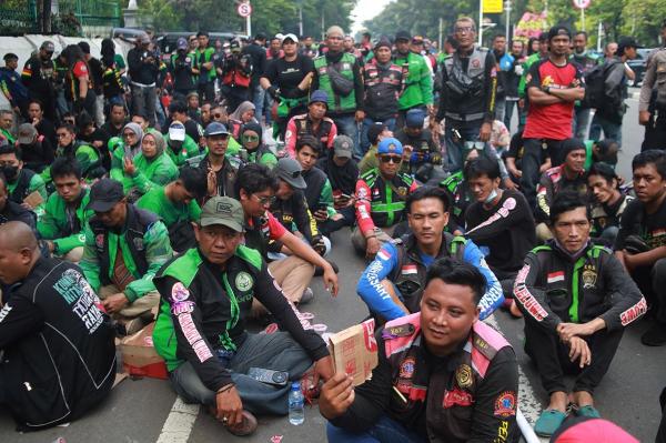 50.000 Driver Ojol bakal Demo di Depan Istana Presiden Hari Ini