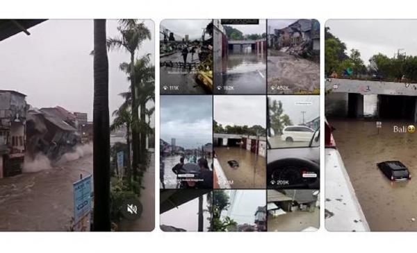 Update Banjir Besar di Bali, 9 Orang Tewas 2 Hilang dan Ratusan Warga Mengungsi