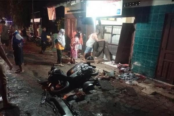 Kecelakaan di Bantul, Mobil Pikap Tabrak Pemotor hingga Tak Sadarkan Diri