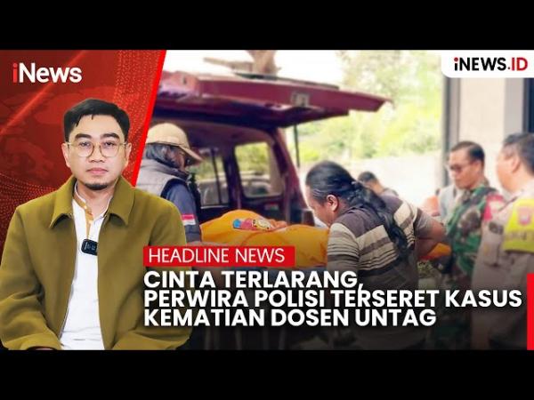 Cinta Terlarang, Perwira Polisi Terseret Kasus Kematian Dosen Untag