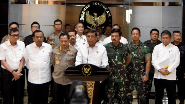 Menko Polhukam Apresiasi Pemilu 2019 Berjalan Aman dan Damai Menko Polhukam Apresiasi Pemilu 2019 Berjalan Aman dan Damai