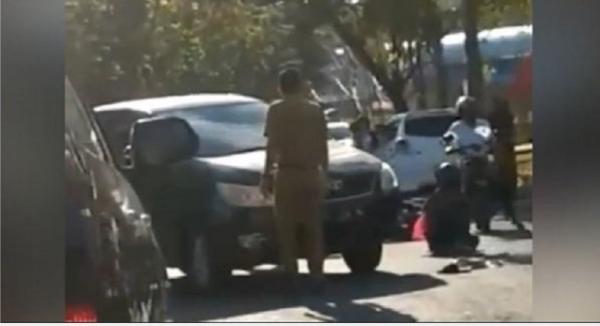 Videonya Viral Tendang Perempuan Oknum ASN ini Ditangkap Polisi Videonya Viral Tendang Perempuan Oknum ASN ini Ditangkap Polisi