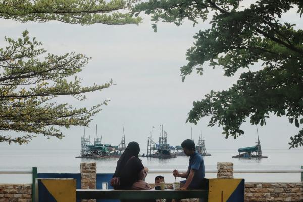 VIDEO, TI Tower Mulai Kepung Teluk Rubiah Bangka Barat