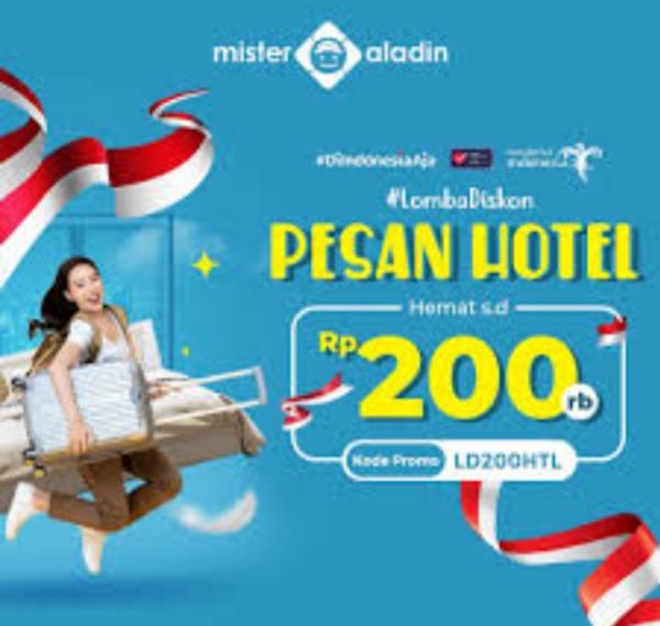 Yuk pesan hotel di Mister Aladin Harganya di Bawah Rp200 Ribu Lho, Mau nginep Low Budget ...
