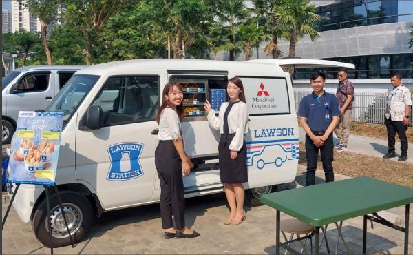Keren, Lawson Indonesia Luncurkan Mobil Toko Bertenaga Listrik Pertama di Indonesia