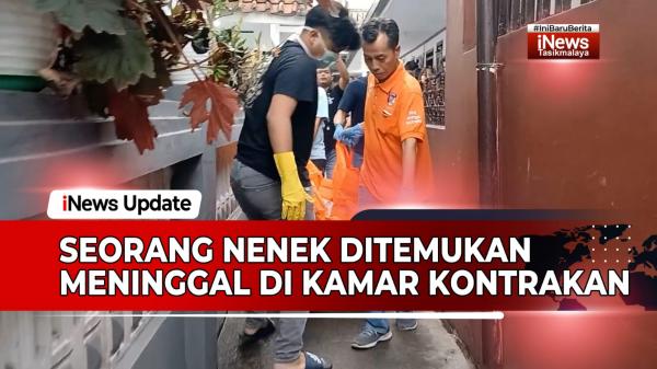 VIDEO: Seorang Perempuan Ditemukan Meninggal Dunia di Kamar Kontrakan di Tasikmalaya
