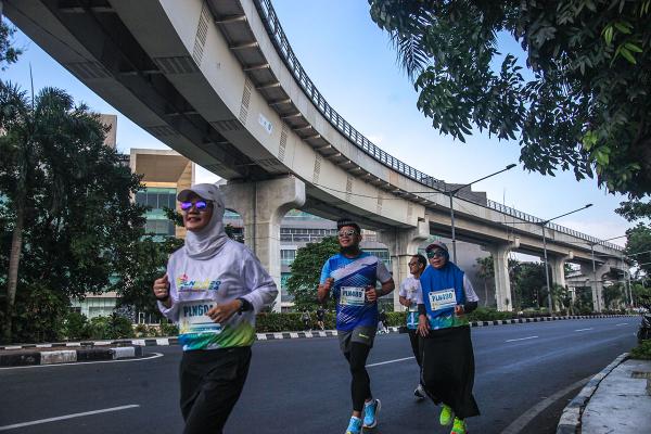 Potret PLN Mobile Electric Fun Run Membantu Kurangi Emisi Karbon