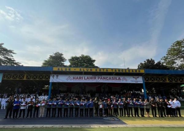 Peringati Harlah Pancasila 2025 Pemkot Tangerang Gelar Upacara di Alun-alun Ahmad Yani