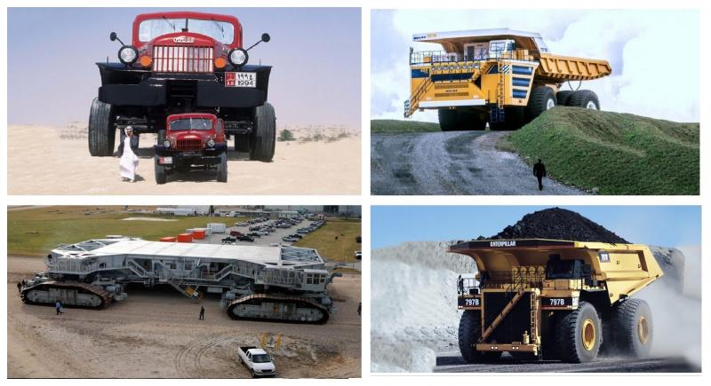 5 Kendaraan Terbesar di Dunia, Ada yang Sebesar Lapangan Sepak Bola ...