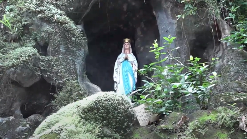 Gua Maria Fajar Mataram di Lampung Tengah yang Jadi Destinasi Wisata ...