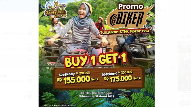 Harga Tiket Masuk Obelix Hills saat Weekend dan Weekday - News+ on RCTI+