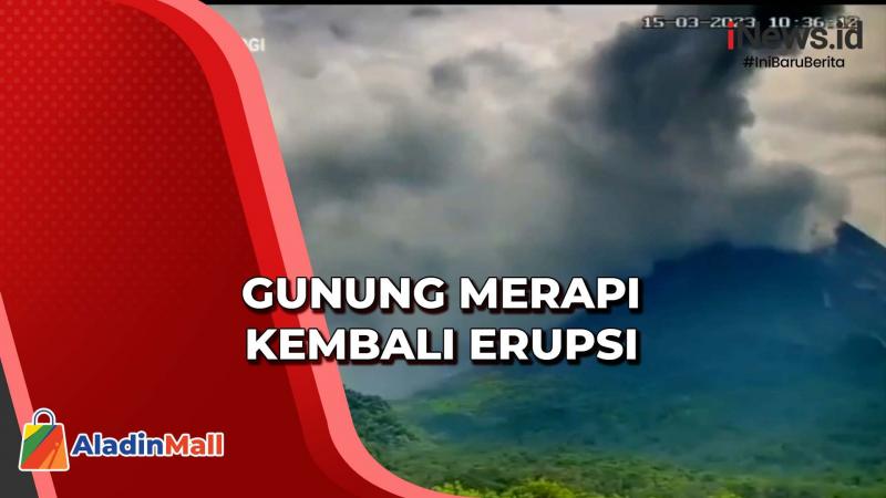 Gunung Merapi Kembali Erupsi, Warga Diminta Tidak Beraktivitas dalam Radius 3 Km dari Puncak ...
