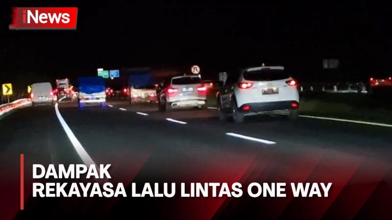 One Way Diterapkan, Ruas Tol Cipali Ramai Lancar sedangkan Jalan Dalam ... One Way Diterapkan, Ruas Tol Cipali Ramai Lancar sedangkan Jalan Dalam ...