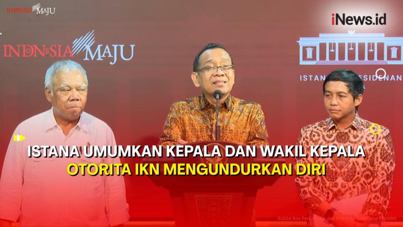 Breaking News! Kepala dan Wakil Kepala Otorita IKN Mundur, Jokowi Angkat Basuki Hadimuljono dan ...