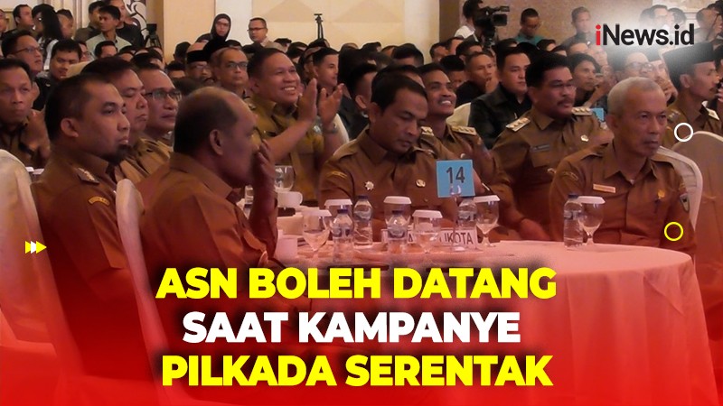 Jelang Pilkada Serentak, Mendagri Ungkap ASN Boleh Hadir saat Kampanye, Ini Syaratnya | News+ on ...