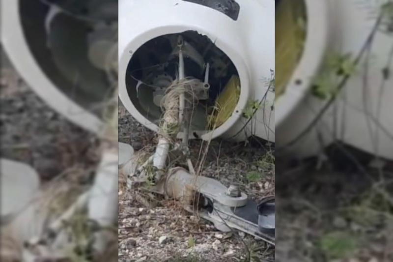 Penampakan Baling-baling Helikopter Jatuh di Bali Terlilit Tali Layangan | News+ on RCTI+