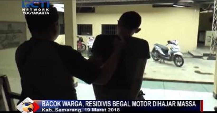 Residivis Begal Motor Lolos dari Kematian Usai Diamuk Massa
