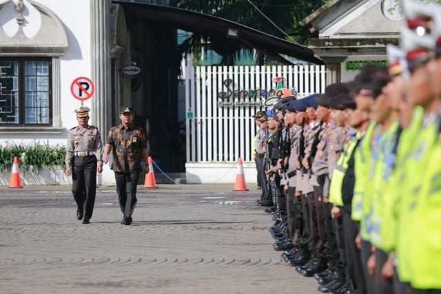 Amankan Natal, Polrestabes Semarang Kerahkan 3.310 Personel