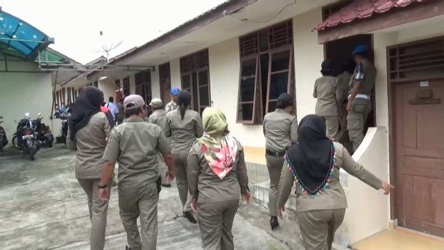 Razia Kamar Kos, Satpol PP Pematangsiantar Amankan Lima Orang