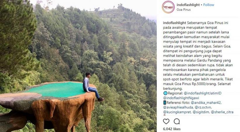 Berburu Destinasi Terbaru di Malang, Ada Gua Pinus yang Mungil