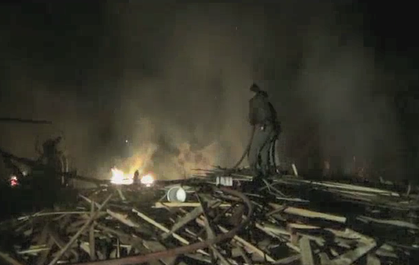 Korsleting Listrik, Gudang Kayu di Lebak Banten Ludes Terbakar