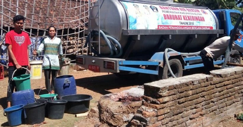 16 Desa di Blitar Dilanda Kekeringan, BPBD Siapkan Pasokan Air Bersih