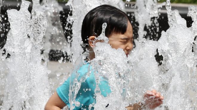 Suhu di Korsel Capai 43 Derajat Celcius, Terpanas Sepanjang Sejarah Suhu di Korsel Capai 43 Derajat Celcius, Terpanas Sepanjang Sejarah