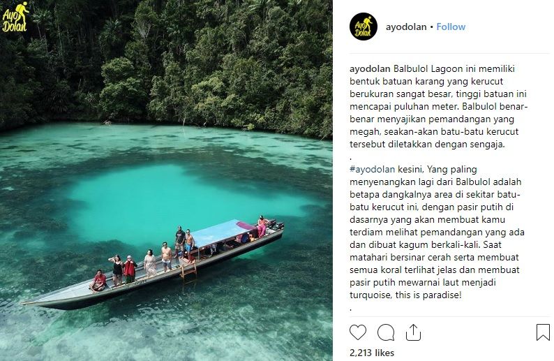 Mengintip Keindahan Raja Ampat di Pulau Misool, Ada Laguna Balbulol