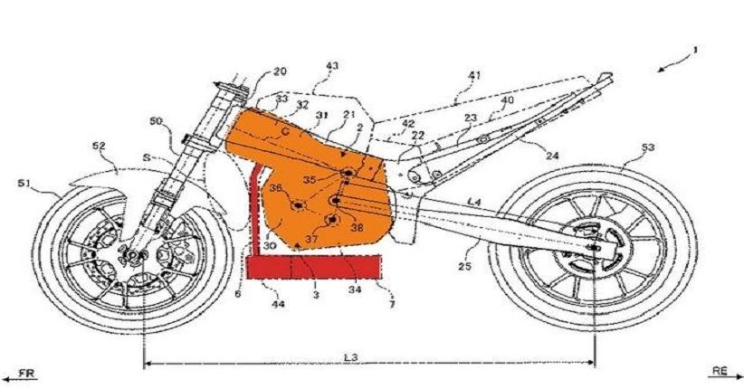 Unik, Desain Motor Terbaru Suzuki Punya Konfigurasi Mesin Terbalik