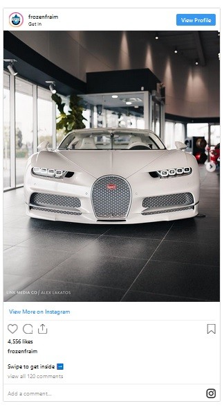 Tambah Koleksi, Rapper Post Malone Boyong Bugatti Chiron Seharga Rp42,5 ...