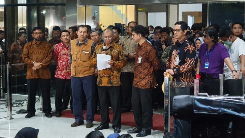 Agus Raharjo Mengaku Tak Tahu saat Ditanya Anak Buah soal Revisi UU KPK