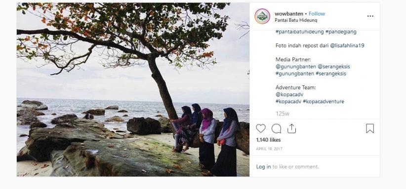 Wisata Pantai Pinggiran Jakarta, Asyiknya ke Batu Hideung yang Unik di ...
