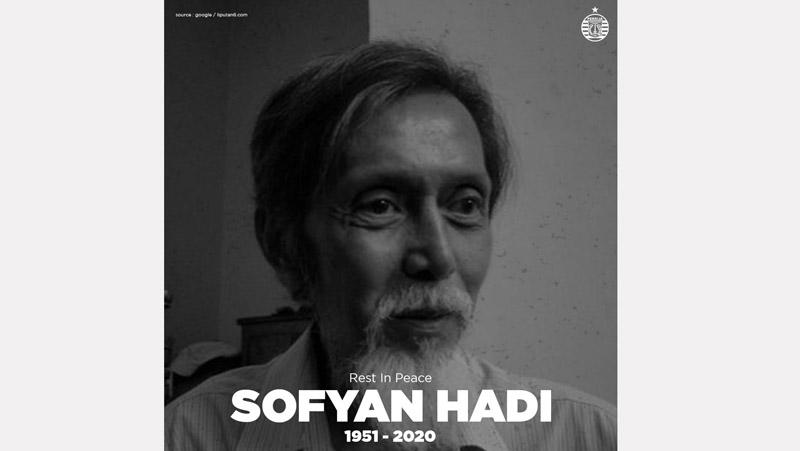 Sofyan Hadi, Pelatih Legendaris Persija, Meninggal Dunia