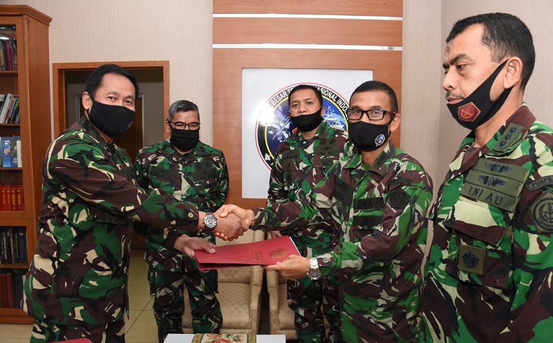 Puspen TNI Gelar Serah Terima 2 Jabatan Strategis