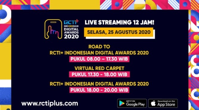 Rayakan Ultah Perdana, RCTI+ Gelar Road to RCTI+ Indonesian Digital ...