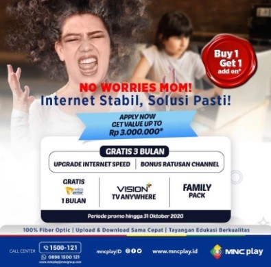 Segera Langganan MNC Vision & MNC Play, Raih Promo Gratis Ratusan ...