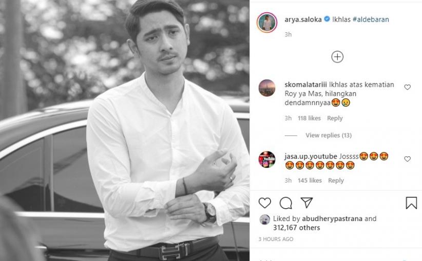 Arya Saloka Pasang Wajah Sendu, Netizen Salah Fokus: Melas Aja Tetap ...