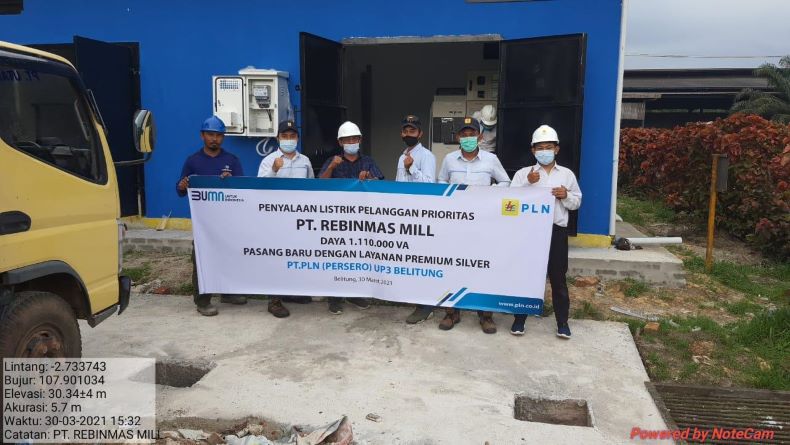 Dukung Investor, PLN Sambung Listrik 1 Juta VA untuk Pabrik di Belitung Dukung Investor, PLN Sambung Listrik 1 Juta VA untuk Pabrik di Belitung