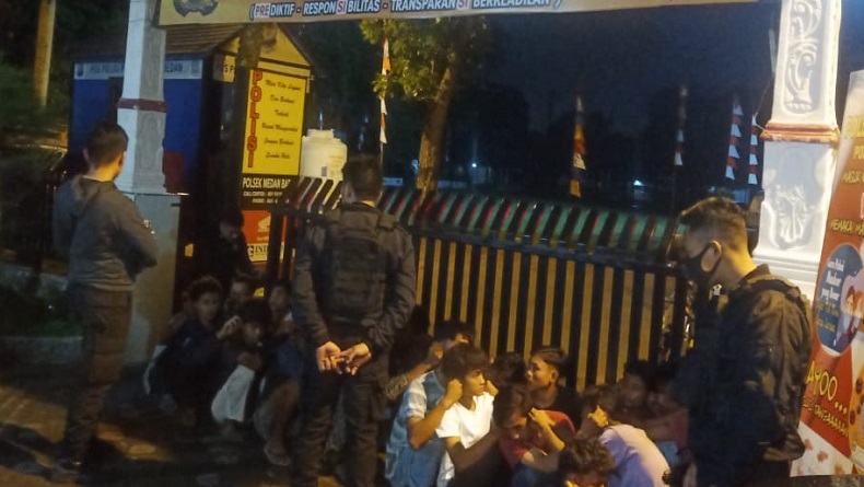 Tawuran di Medan Barat, 23 Remaja Diamankan Polda Sumut Tawuran di Medan Barat, 23 Remaja Diamankan Polda Sumut