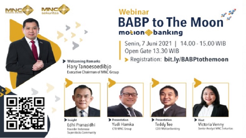 Simak Visi Hary Tanoesoedibjo di Webinar MotionBanking BABP to The Moon ... Simak Visi Hary Tanoesoedibjo di Webinar MotionBanking BABP to The Moon ...