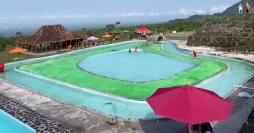 Lagi Hits Tempat Wisata Teras Merapi di Yogyakarta, Bisa Berenang ...
