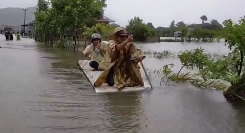 Banjir Masih Mengepung Sejumlah Wilayah Di Aceh Besar