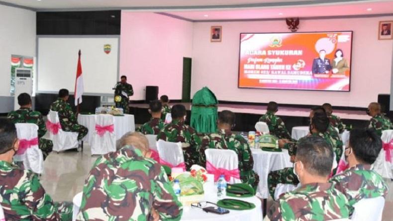 Korem 023 Kawal Samudra Rayakan HUT Ke-63 Tahun secara Sederhana di ...