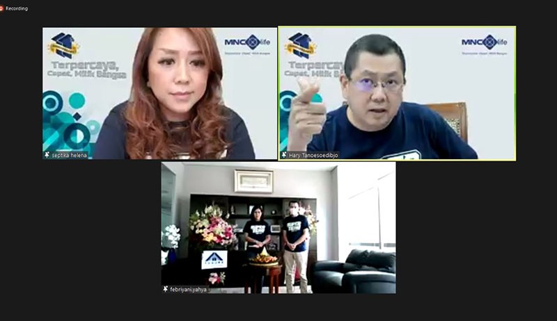Hary Tanoesoedibjo Hadiri HUT ke-11 MNC Life Secara Virtual